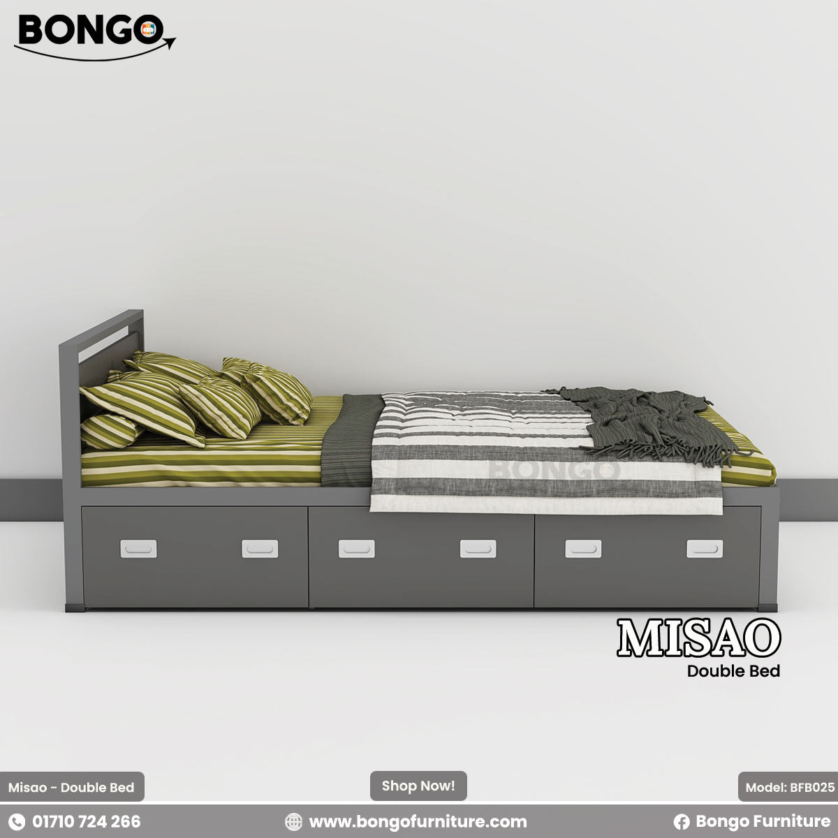 Best Double Bed Designs for Comfort, Style & Durability – Bongo Furniture