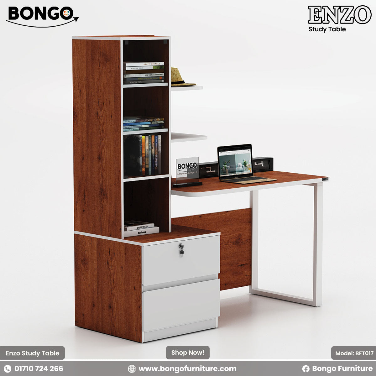Best Study Table Designs for Focus, Comfort & Productivity – Bongo Furniture