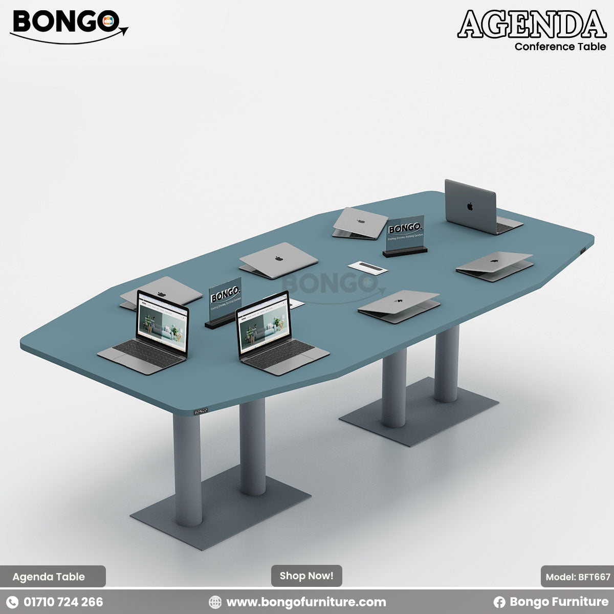 Agenda -Conference Table | BFT667 – Bongo Furniture