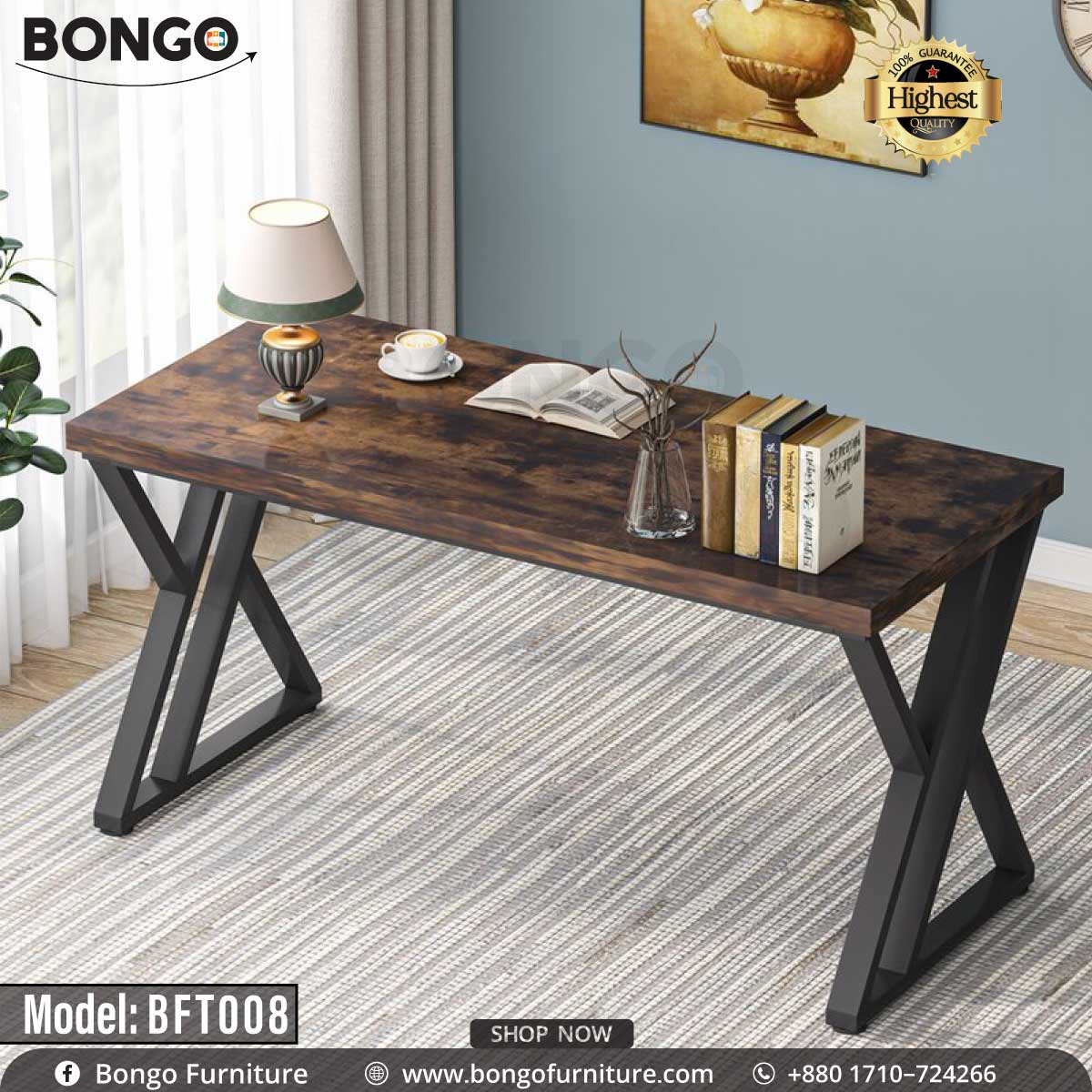 Insight Multi Tasking Table - BFT008 | Bongo Furniture