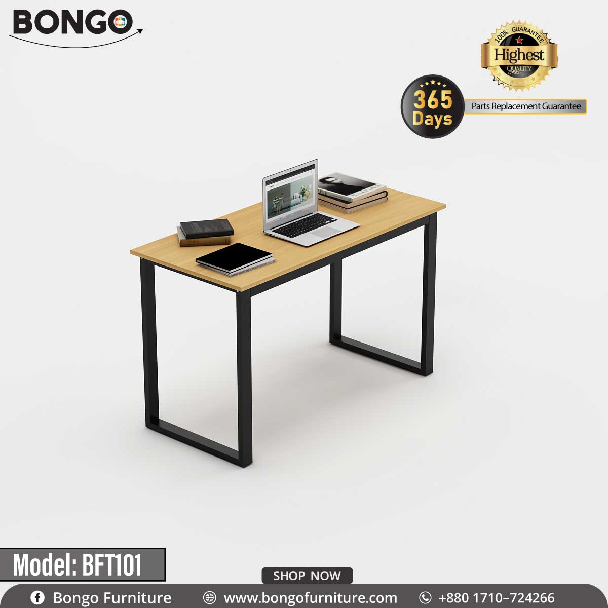 Portal Home Office Desk - BFT101 | Bongo Furniture