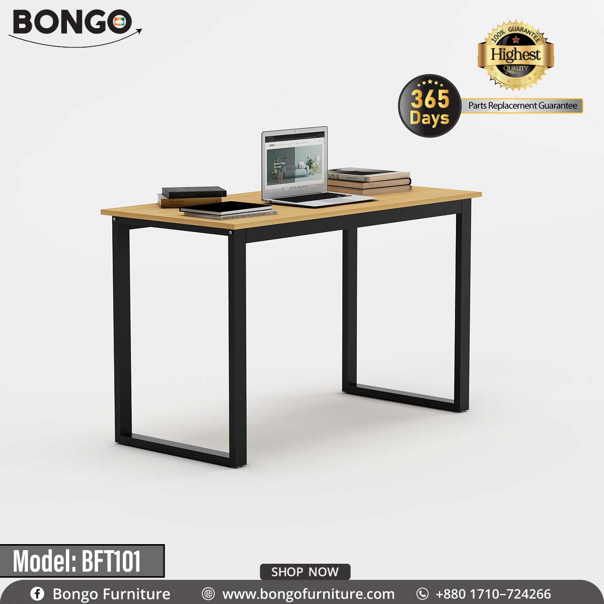 Portal Home Office Desk - BFT101 | Bongo Furniture