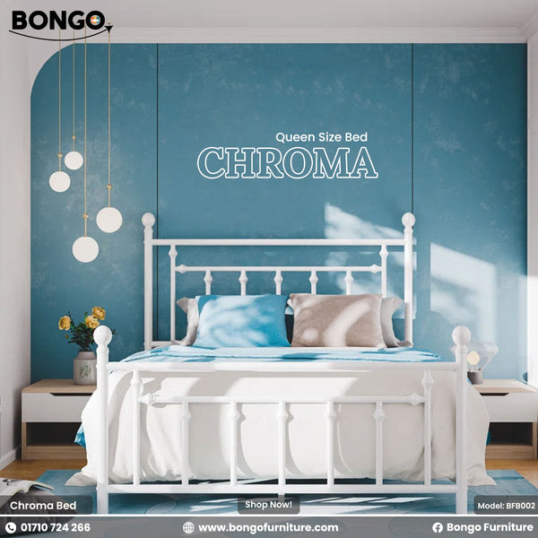 Chroma - Queen Size Bed | BFB002 | Bongo Furniture