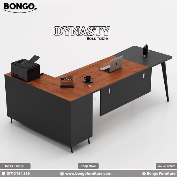 Dynasty Boss Table - BFT851 | Bongo Furniture