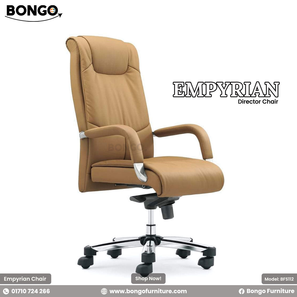 Bongo Empyrean Director Chair - BFS112 | Bongo Furniture