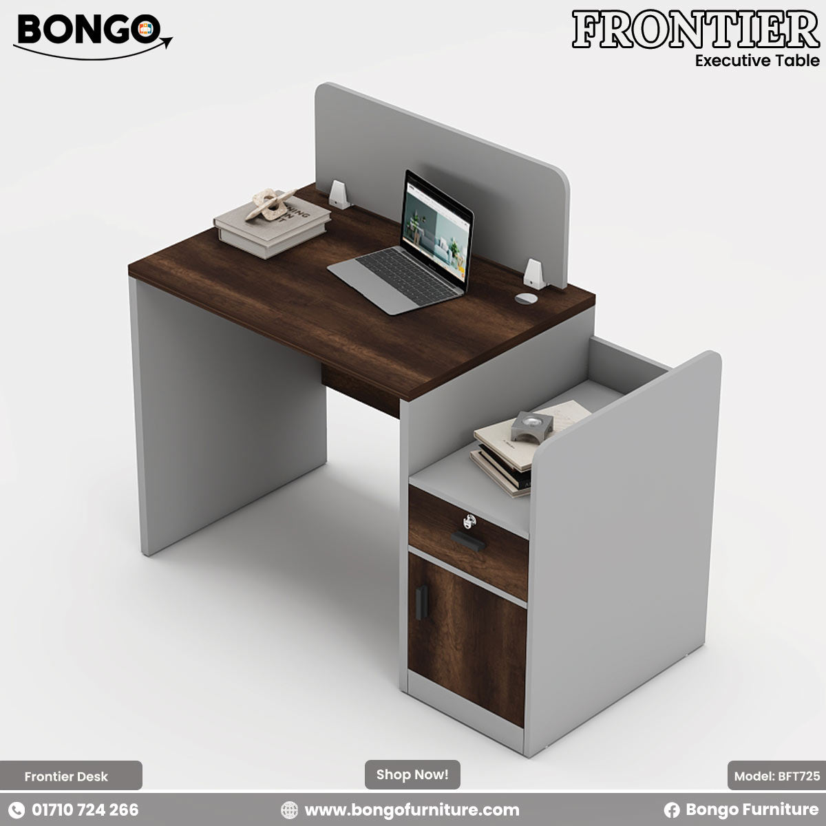 Frontier - Working Table | BFT725 | Bongo Furniture