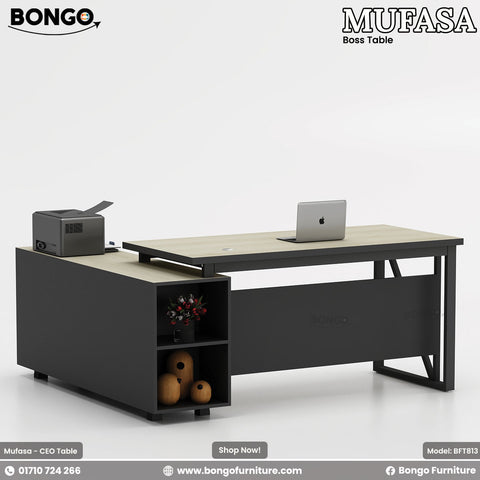 Mufasa - CEO Desk | BFT813 – Bongo Furniture