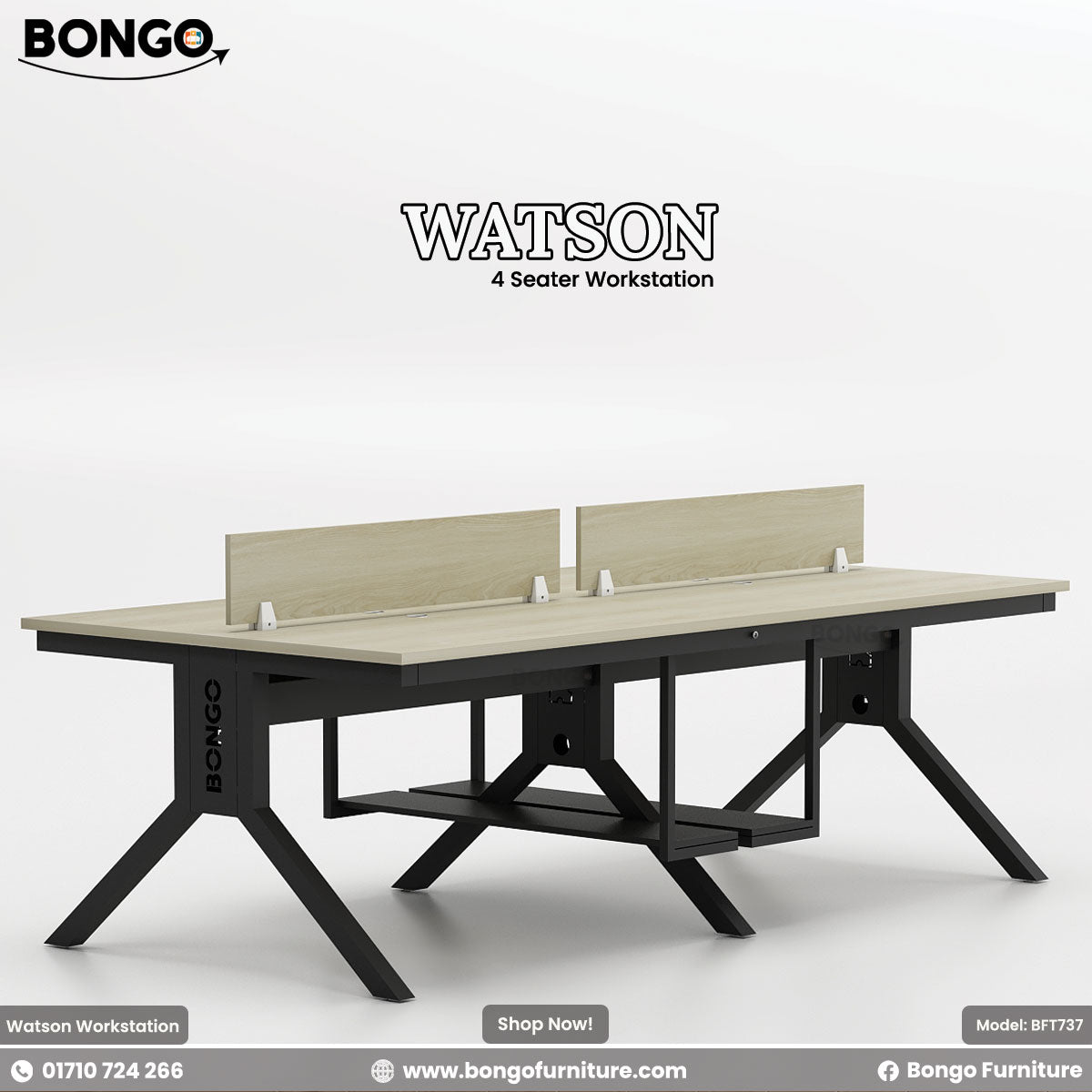 Watson Workstation | BFT737 – Bongo Furniture
