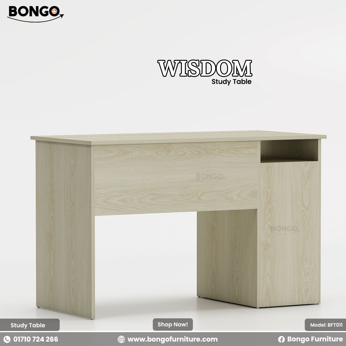 Wisdom Reading Table - BFT011 | Bongo Furniture